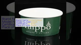 Custom Logo Ice Cream Bowls Eco Leak Proof