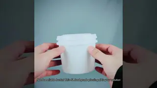 0.5L Food Grade Plastic Bucket Strong Safe