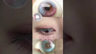 Spring Diary Pink 14.5mm Yearly Disposable Contact Lens for Beauty & Fashion CE ISO
