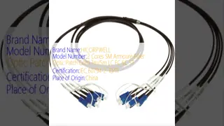 SC UPC Fiber Cable 200m TPU