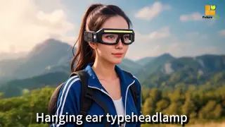 Rechargeable Hands-Free Headlamp for Work & Outdoor