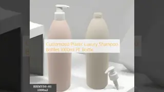 Custom PE Bottles For Luxury Cosmetics