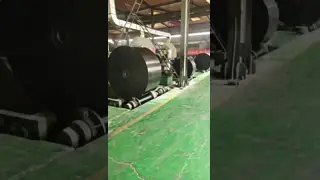 EP Fabric Core rubber conveyor belt producing line