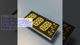 Bright White LED Display for Ovens & Cookers
