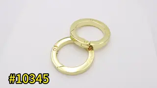 Key Chain Accessories Metal Alloy Spring O Ring