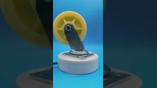 heavy duty pp  rigid caster