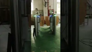 CXT turnstile gate high-end swing gate commissioning and installation