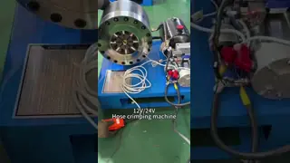12V 24V high pressure hose crimping machine