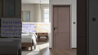 WPC Hollow Door Soundproof Moisture Resistant