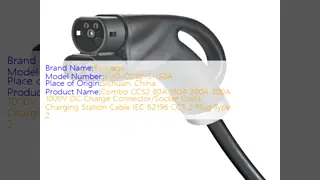 EV Fast Charging Cable 80A 200A CCS2