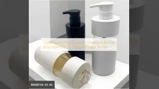 Custom PE Bottles Luxury Cosmetic Packaging