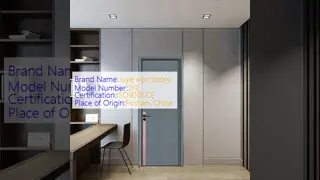 Waterproof Fire Retardant WPC Door