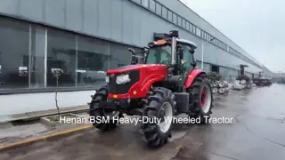 100HP Farm Tractor Field Operation Video