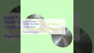 ASTM A182 Nickel Alloy Spectacle Blind Flange