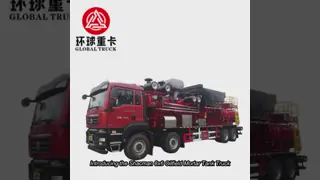 Shacman 8x6 Oilfield Mortar Tank Truck Power