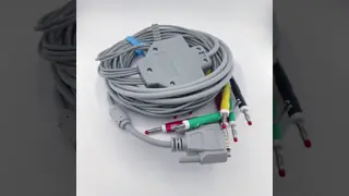 Watch:Compatible Nihon Kohden 10-Lead EKG Cable