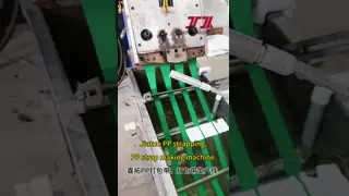 PP Strap making machine PP packing belt production line with non-stop screen changer