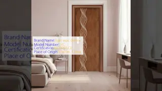 WPC Interior Door Soundproof Moisture Resistant