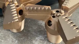 See Why Choose 9 7/8”3 Blades PDC Diamond Bit PDC Drag Bit for Bore Hole Drilling