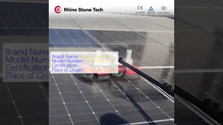 Solar Panel Cleaner Electric Rotating Brush