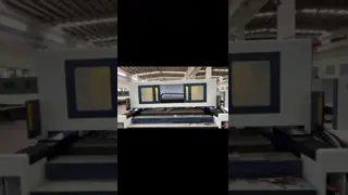 8025(8000×2500mm) sheet metal laser cutting machine gantry with cover