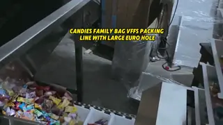 Candies Automatic Weighing VFFS Packaging Machine With Large Hanging Euro