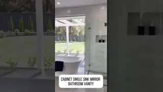 Bathroom vanity modern design