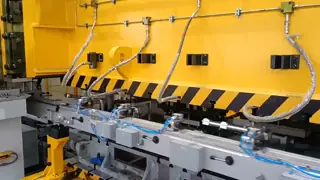 Automated Transfer Stamping Line Efficiency