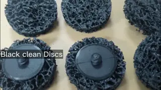 Clean Strip Disc Quick Change Disc Silicon Carbide Sanding Disc with a Male R-Type Backing for Polis