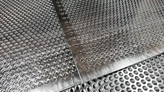Perforated Mesh In Stock Thick Material, Neat Work