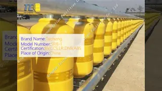 Highway Safety Roller Barrier Prevents Accidents