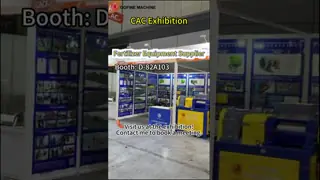 Professional Organic Fertilizer Machine | 2026 CAC Exhibition in Shanghai