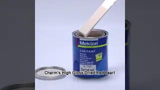 High Gloss Red Pearl Car Paint Long Lasting Shine