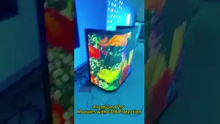 Custom LED Reception Desk Height Adjustable