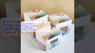 Birthday Cake Boxes 6 8 10 12 Inch Custom Logo