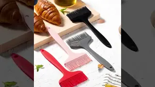 Factory Food Grade Silicone Oil Brush & Barbecue Brush, Heat Resistant Basting Brush for Cooking, Wh