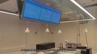 49.5inch 4K Ceiling Mount Android LCD Bar Display with free CMS and Cloud Server