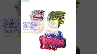 Custom Holographic Mylar Bags Child Proof