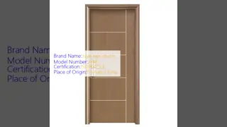 WPC Doors Termite Mold Proof Low Maintenance
