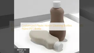 Custom PET Bottles 150ml With Pump For Cleaning