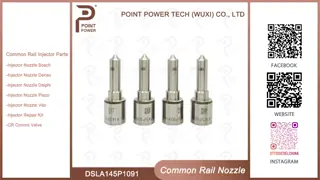 DSLA145P1091+ Common Rail Nozzles For Injectors 0445110087/0986435274
