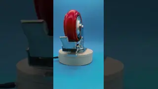 Aluminum core PU heavy duty   caster with brake