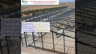 Steel Building Fire Prevention 3D Design Bolted
