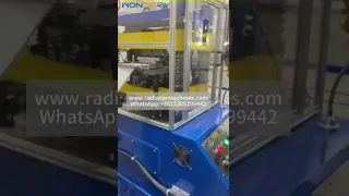 High-Speed Heat Exchanger Fin Press Machine | Precision Aluminum/Copper Fin Forming Line | Radiator