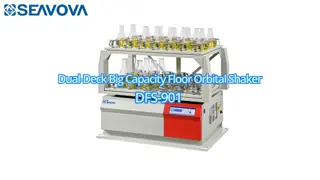 50mm 300RPM 2-Deck Big Capacity Floor Lab Orbital Shaker DFS-901