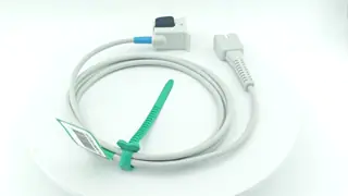 Watch:Compatible Nellcor  7 Pin  Spo2 Sensor Petiatric Finger Clip