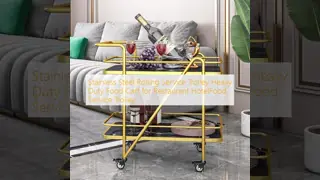 Heavy Duty Stainless Steel Food Trolley