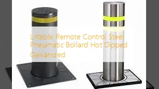 Remote Control Pneumatic Bollard Security