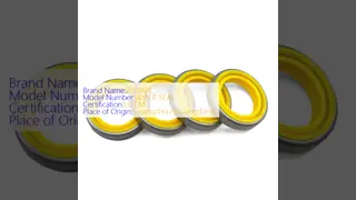 Hydraulic Seal Dust Proof 51.89mm Inner Diameter