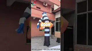Black White Air Dancer for Events